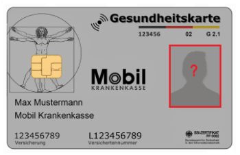 Lichtbild eGK | Mobil Krankenkasse